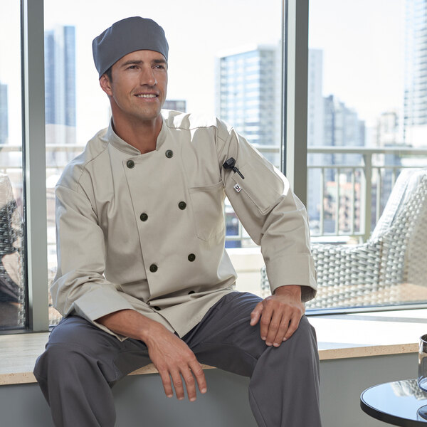 Uncommon Chef Classic 0413 Unisex Lightweight Stone Customizable Long ...