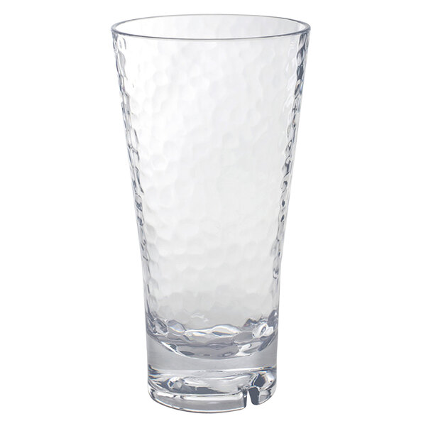 Front of the House AHB003CLT23 Drinkwise 18 oz. Hammered Tritan ...