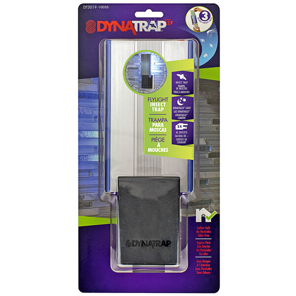 DynaTrap DT3019-1003S Flylight Black Indoor Plug-In Insect Trap with 2 ...