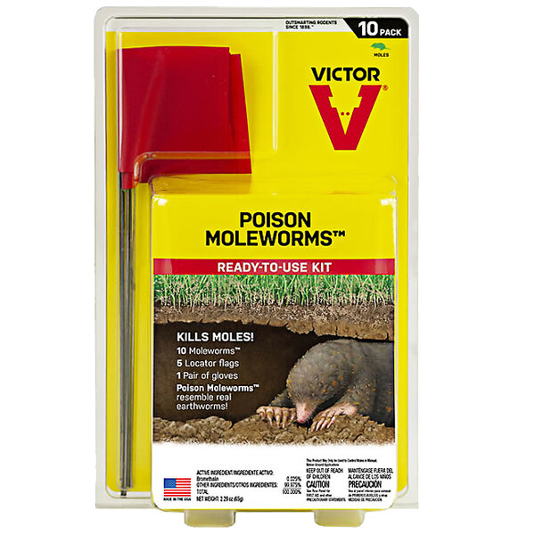 Victor Pest M6009 Poison Moleworms Kit - 10/Pack