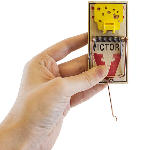 Victor Pest M032 Easy Set Wood Mouse Trap - 4/Pack