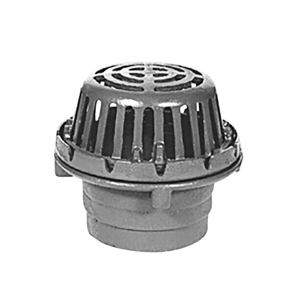 Zurn Elkay P125-4NL 8 3/8" Cast Iron Roof Drain Body with 4" Neo-Loc Outlet