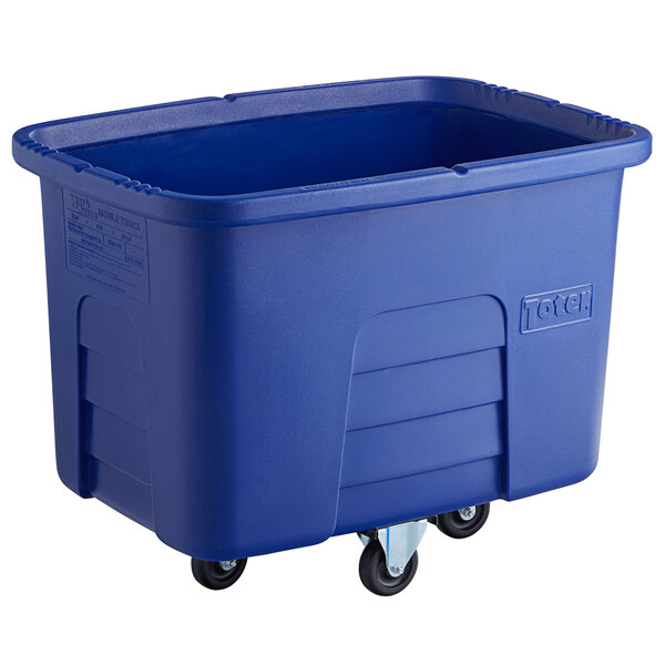 Toter MMC08-00BLU 8 Cubic Foot Blue Heavy-Duty Cube Truck (300 lb ...