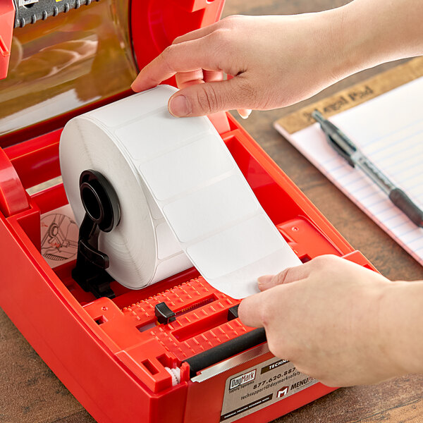 DayMark IT115691 DissolveMark 2" x 1" Blank Dissolvable Direct Thermal ...