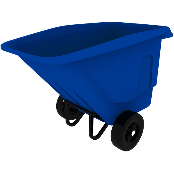 Toter UTP05-00BLU 0.5 Cubic Yard Blue Universal Tilt Truck / Trash Cart ...