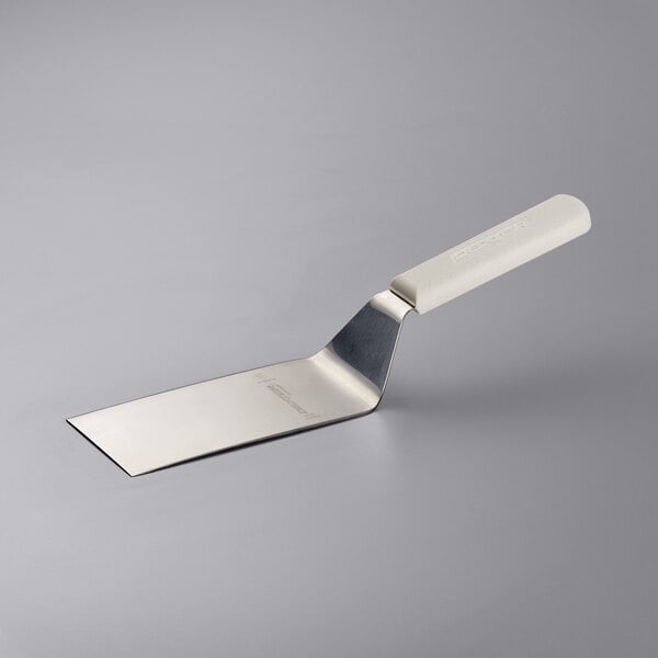 Dexter-Russell 19683 Sani-Safe 6" x 3" Square Edge Solid Hamburger ...