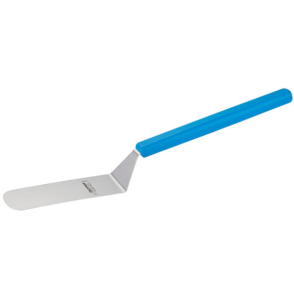 Dexter-Russell 31657H Cool Blue Basics 8" x 3" High Heat Blue Long ...