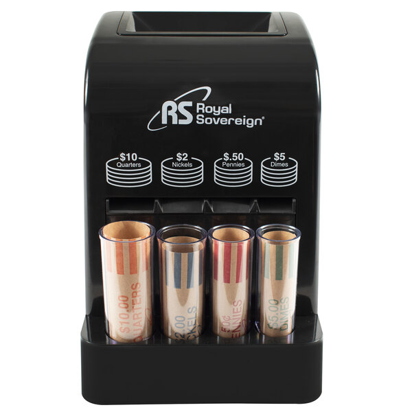 Royal Sovereign DCB-175B 1 Row Battery-Operated Coin Sorter