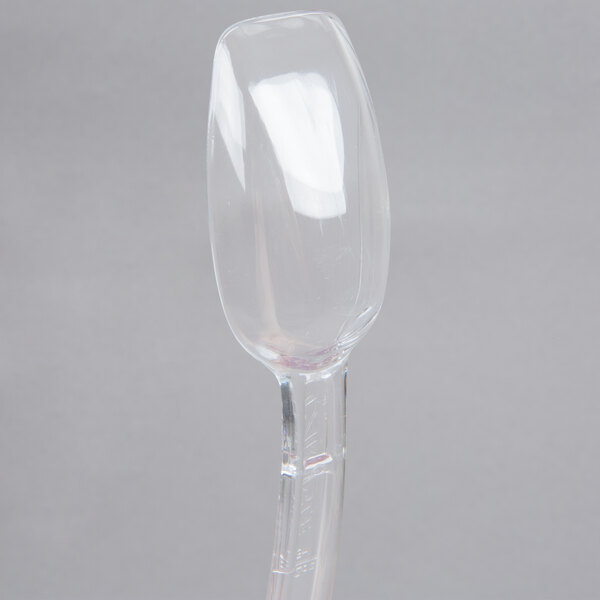 0.5 oz. Clear Topping Dispenser Spoon - 8"