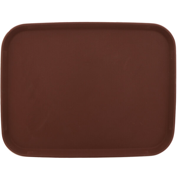 GET NS-1520-BR 15" x 20" Brown Rectangular Polypropylene Non-Skid ...