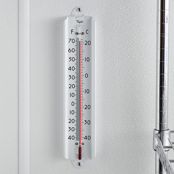 Taylor 1106J 12" Cold / Dry Storage Wall Thermometer