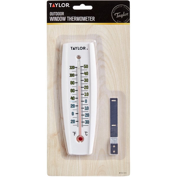 Taylor 5153 7 5/8" Outdoor Window Thermometer