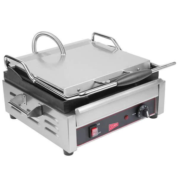 Cecilware SG1LG Single Plus Panini Sandwich Grill with Grooved Grill ...