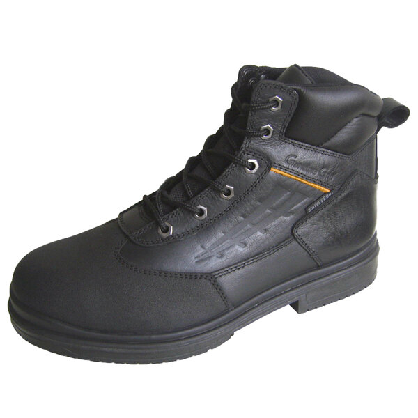 Genuine Grip 7800 Men's Wide Width Black Injection Waterproof Steel Toe ...