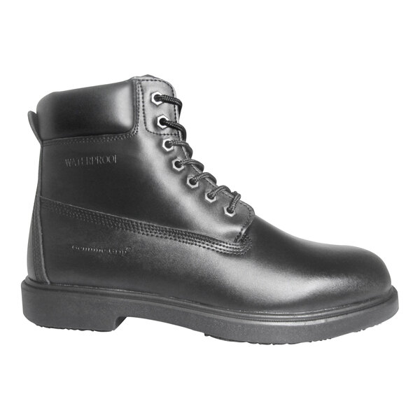 Genuine Grip® 7160 Men's Size 8 Wide Width Black Waterproof Non Slip ...