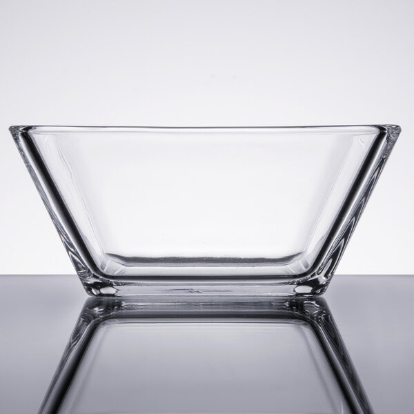 Libbey 1794710 Tempo 21.5 oz. Square Glass Bowl - 12/Case