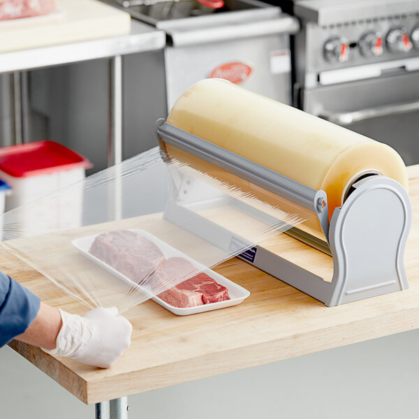 Western Plastics MWX18DL 18" x 5000' 50 Gauge Dual Layer Meat Wrapping Film