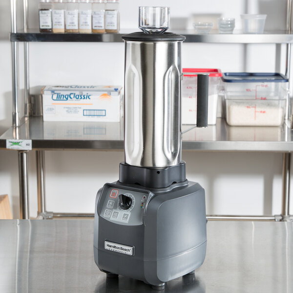 Hamilton Beach HBF600S Expeditor 3 hp 64 oz. Stainless Steel High ...