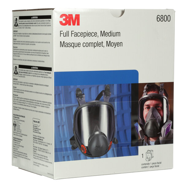 3M 6800 Full Face Respirator (Medium)