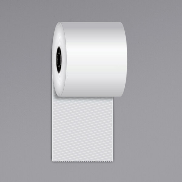 Iconex Sticky Media™ 3 1/8" x 270' Full-Tack Linerless Receipt Paper ...