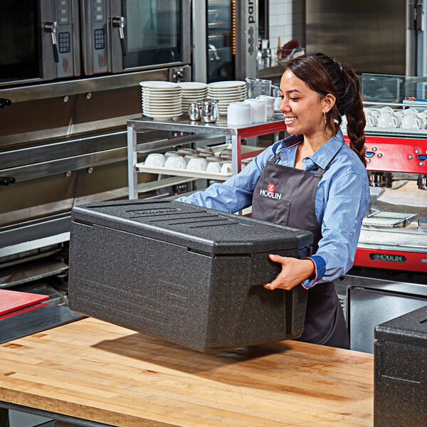 Cambro Cam GoBox® Full Size 8" Deep EPP Large Handle Top Loader ...