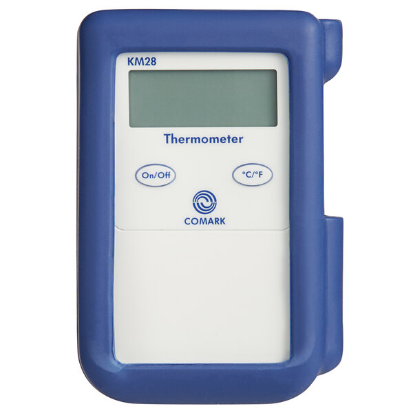 Comark KM28B Type-K Thermocouple Thermometer with Protective Rubber Boot