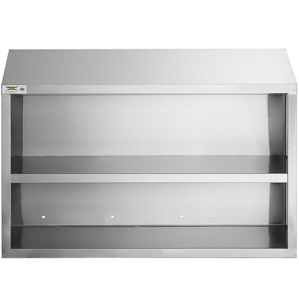 Regency 48" Stainless Steel Open Wall Cabinet