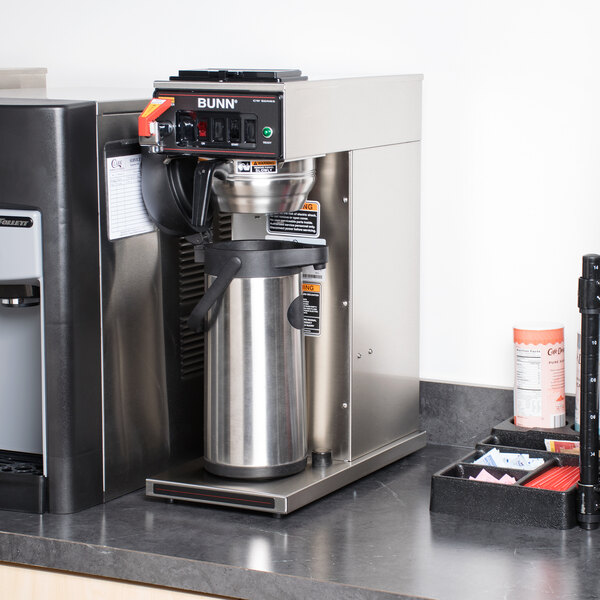 Bunn 23001.0017 CWTF15 APS Airpot Brewer with Stainless Steel Funnel ...