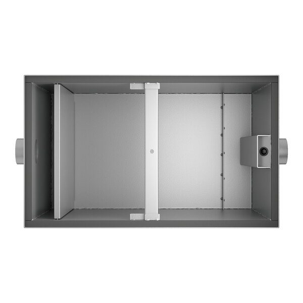 Regency 70 lb. 35 GPM Grease Trap with 3" Non-Threaded Connections