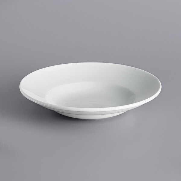 International Tableware BL-1200 Bristol 18 oz. Round Bright White Wide ...
