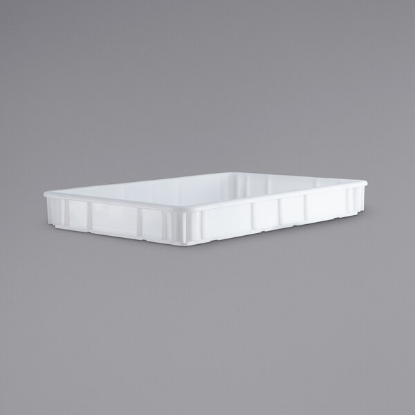 Orbis NPL604 18" x 26" x 3" White Polypropylene Dough Proofing Box