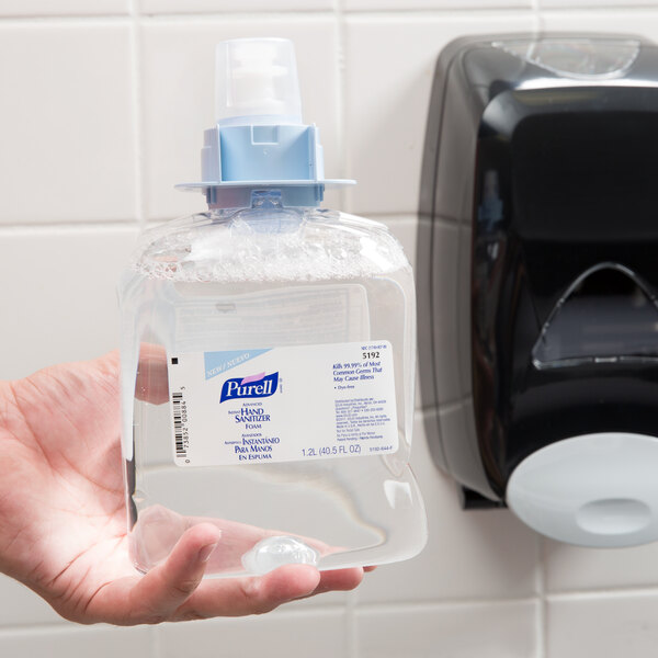 Purell® 5192-04 FMX Advanced 1200 mL Foaming Instant Hand Sanitizer - 4 ...