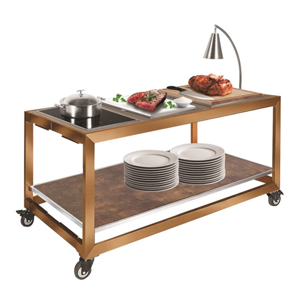 Eastern Tabletop 9621 4-Star Series 32" Single Arm Brushed Stainless ...