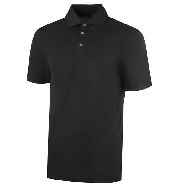 National Patrol Men's Customizable Black Short Sleeve Moisture Wicking ...