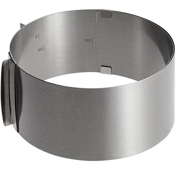 Ateco Stainless Steel Cake Ring for 6 1/4" - 8 1/2" Cakes