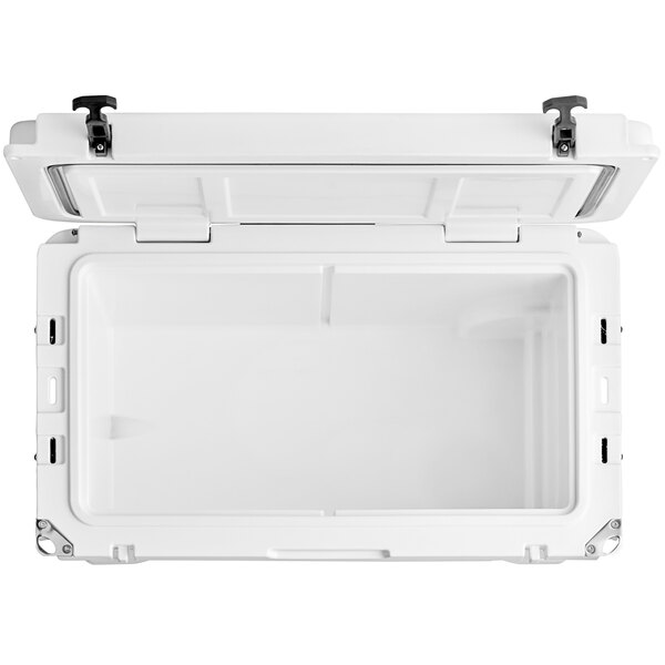 CaterGator CG65WH White 65 Qt. Rotomolded Extreme Outdoor Cooler / Ice ...