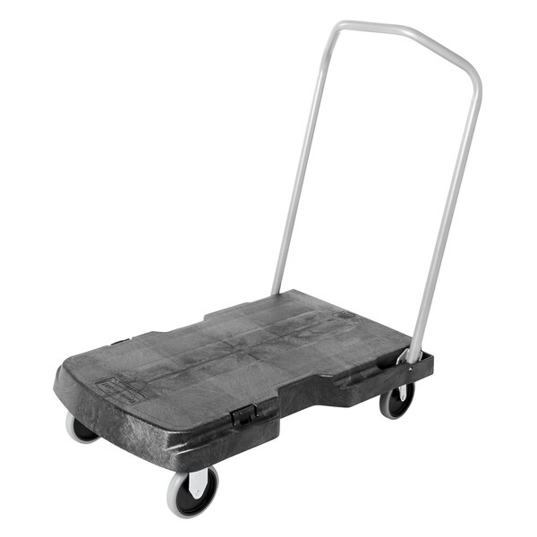 Rubbermaid FG440100BLA Triple Trolley 32 1/2" x 20 1/2" Adjustable ...