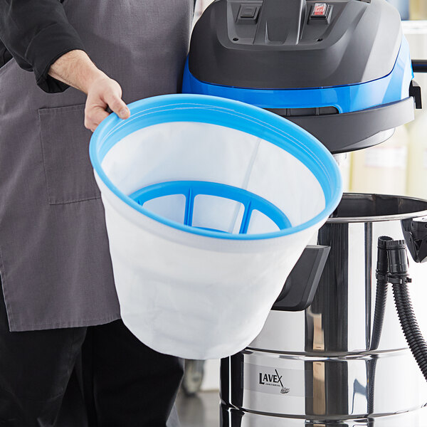 Lavex 26 Gallon Stainless Steel Commercial Wet / Dry Vacuum with ...
