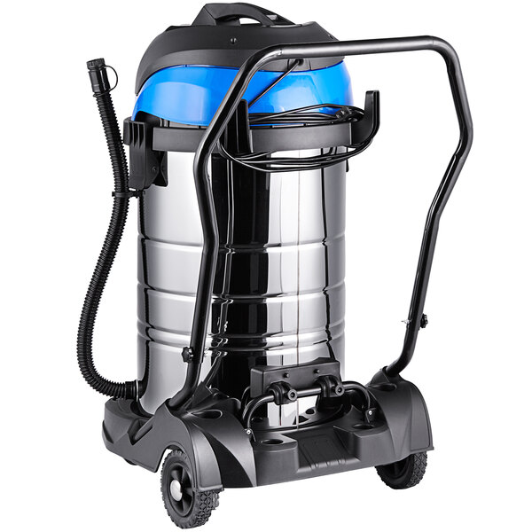 Lavex 21 Gallon Stainless Steel Commercial Wet / Dry Vacuum with ...