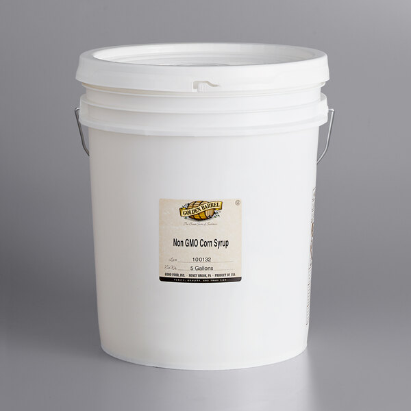 Golden Barrel Non-GMO Corn Syrup: Bulk 5-Gallon Pail