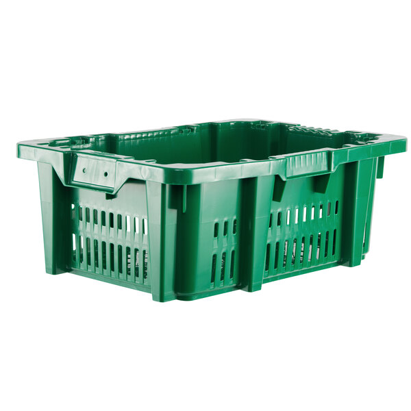 Orbis NPL654B Stack-N-Nest 23 15/16" x 16" x 8 13/16" Green ...
