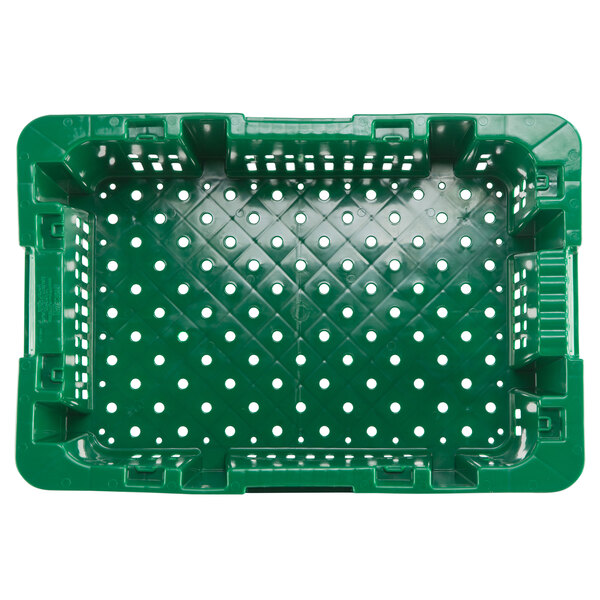 Orbis NPL654B Stack-N-Nest 23 15/16" x 16" x 8 13/16" Green ...