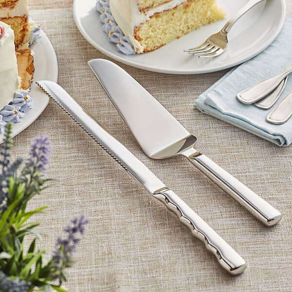 Vollrath 2-Piece Hollow Handle Dessert Utensils Set