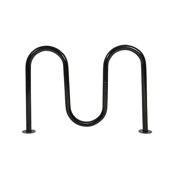 Wabash Valley Surface-Mount Outdoor Bike Rack - Powder Coated Steel