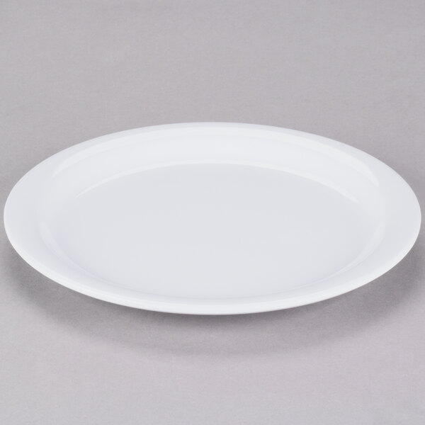 Carlisle Dallas Ware White Melamine Plate (9")
