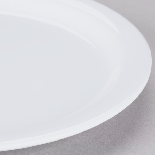 Carlisle Dallas Ware White Melamine Plate (9")