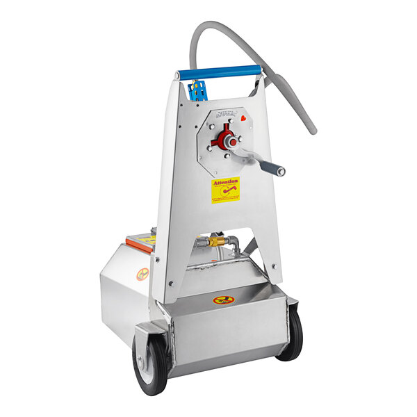 Shortening Shuttle Waste Oil Cart (95 lb, with Pump)