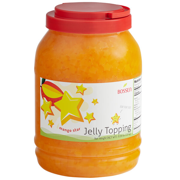 Bossen Mango Star-Shaped Jelly Topping 8.38 lb.