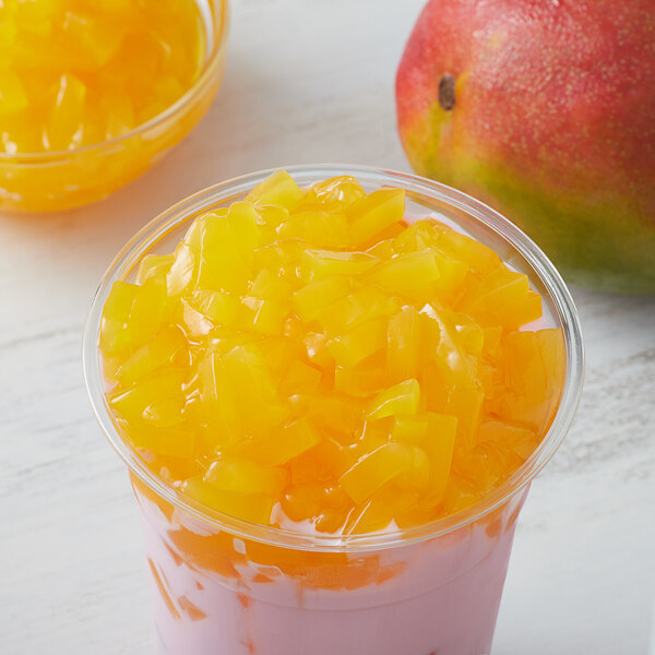 Bossen Mango Jelly Topping 8.38 lb. - 4/Case