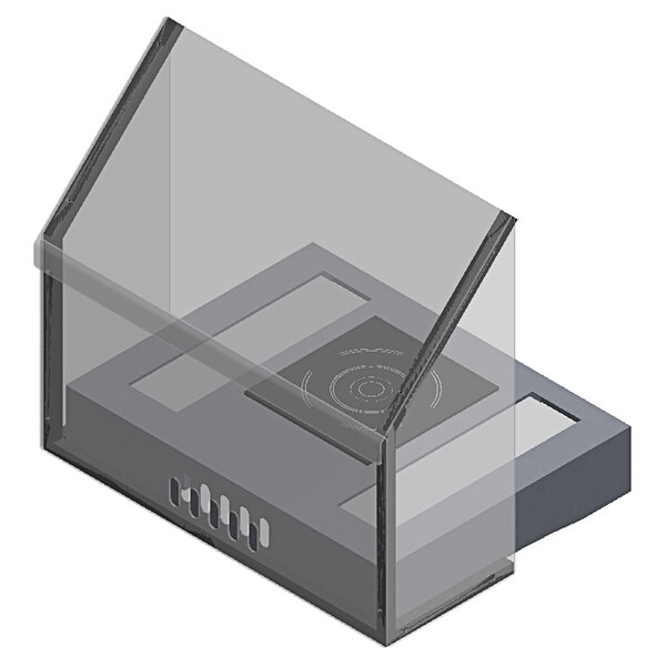 Tablecraft CWACT1FSHIELD Acrylic Safety Shield w/ Frame